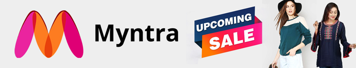 Myntra Upcoming Sales | Find Next Myntra Sale & Deals